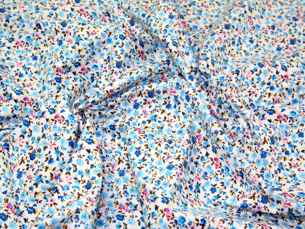 Ditsy Floral Print Cotton Poplin Fabric (GR107-M) | eBay Ditsy Floral Print Cotton Poplin Fabric (GR107-M) | eBay