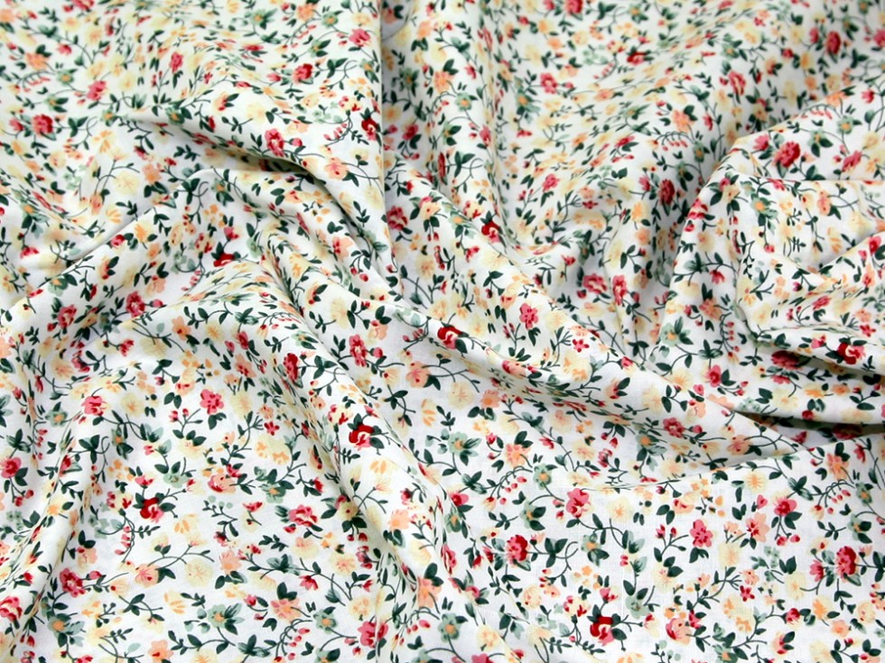 Ditsy Floral Print Cotton Poplin Fabric (GR107-M) | eBay Ditsy Floral Print Cotton Poplin Fabric (GR107-M) | eBay